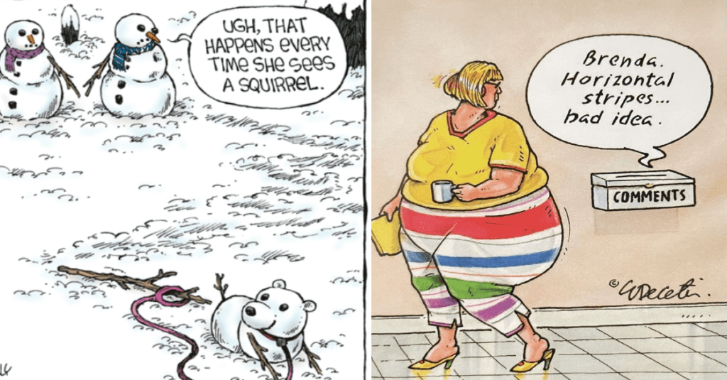 Dave Coverly's 20 one-panel comics highlight the peculiar behaviors of ...