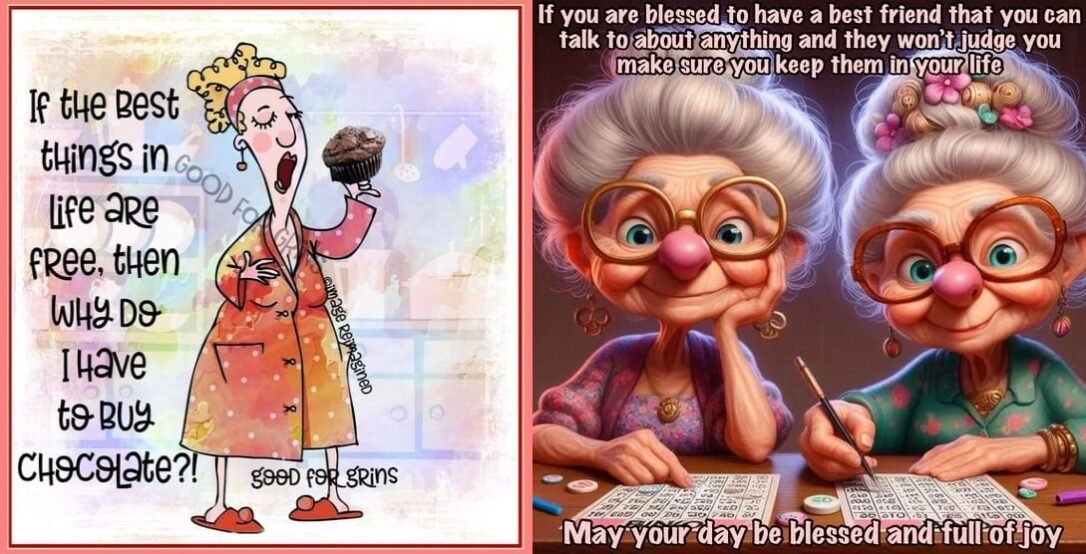 17 Humor Old Age Cartoons That Will Surely Be Enjoyed