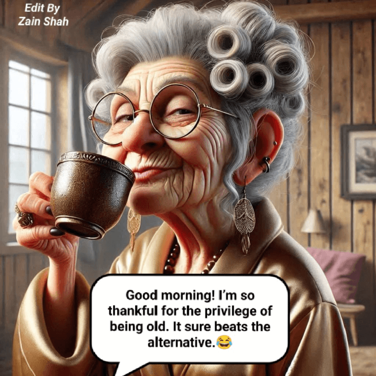 20 Cartoons That Shows The Life of an Old Lady in Hilarious Way