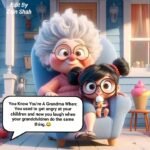 20 Cartoons Based On Old Lady's Life That Will Giggle You