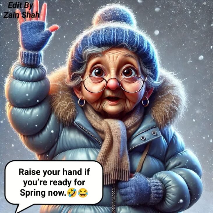 20 Cartoons Based On Old Lady's Life That Will Giggle You